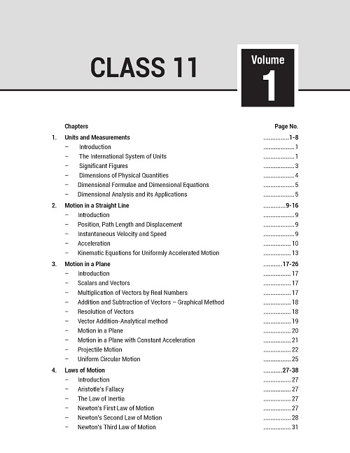 MTG CBSE Chapterwise Instant Notes Class 11 Physics - Quick Recap Notes ...