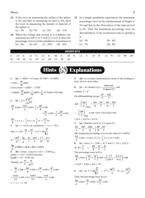 MTG NEET Plus Supplement For 2024 Exam (Physics, Chemistry, Biology) As ...