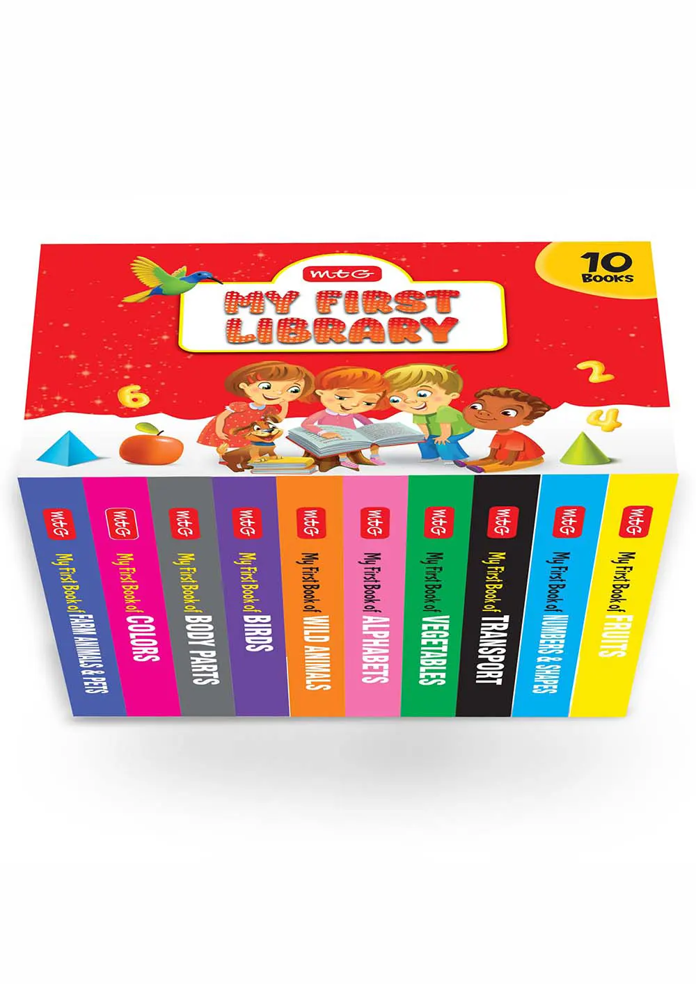 My First Library Box Set of 10 Books for Kids - MTG Learning Media